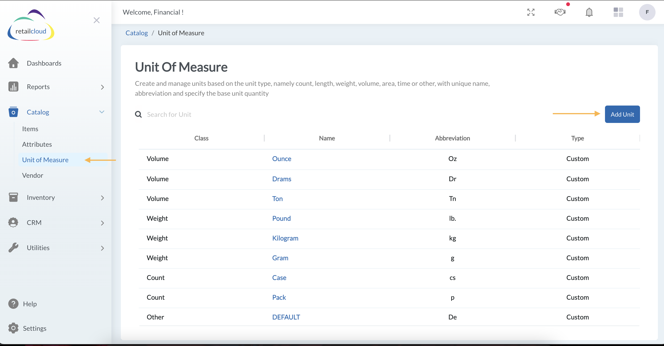 Unit of Measure (UOM) – Help Center