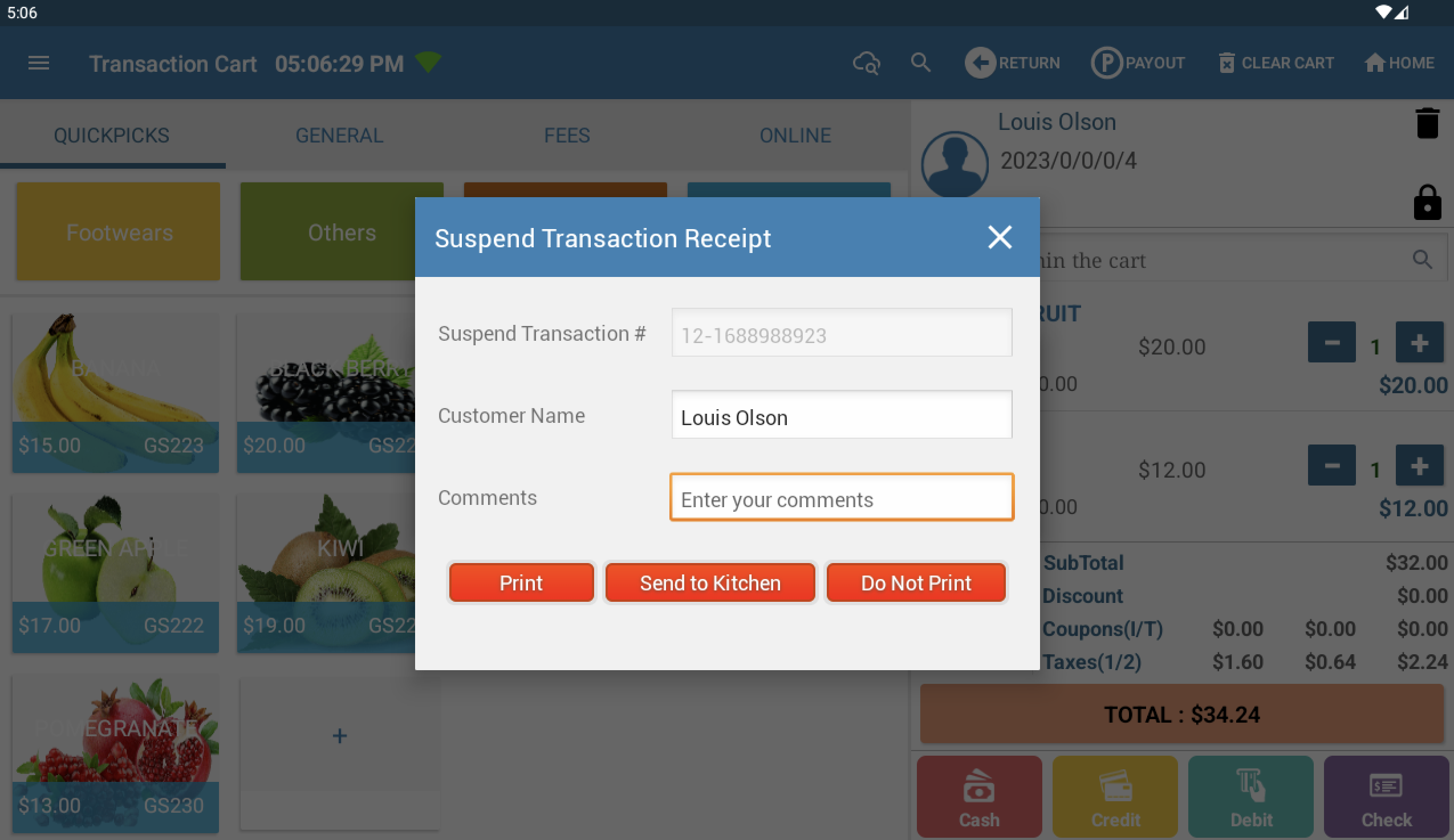 Suspend & Resume Transaction – Help Center