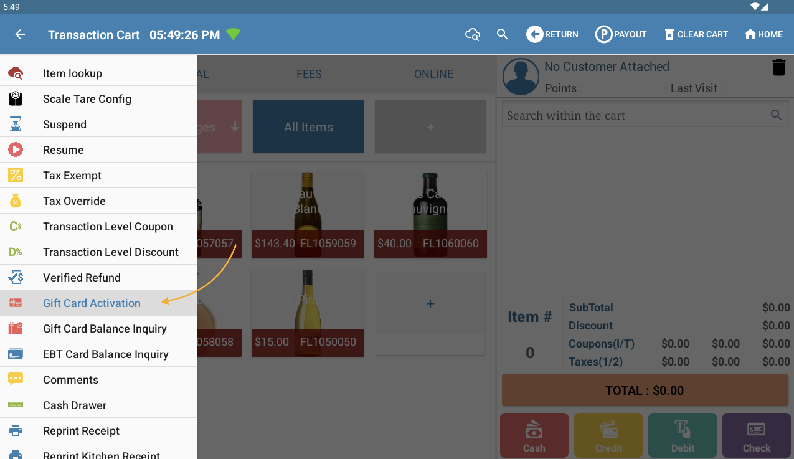 Gift Card Activation – Help Center