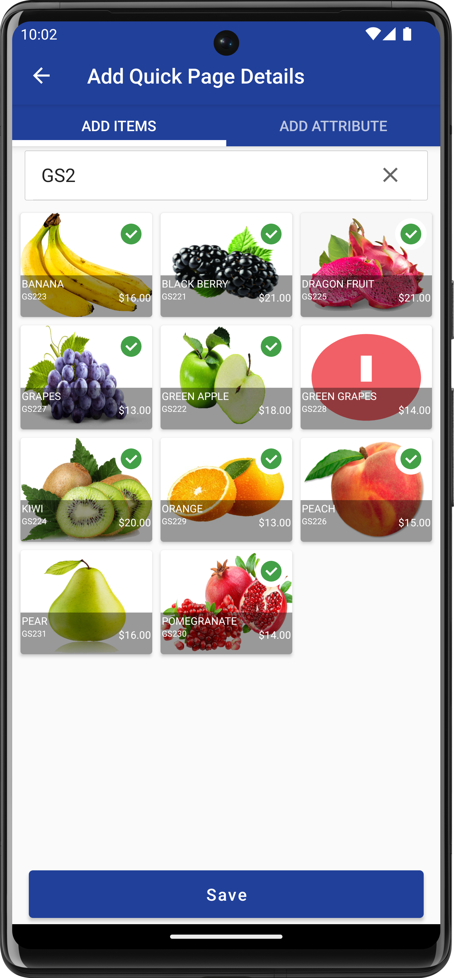 Quick Pick Menu & Assignment – Help Center