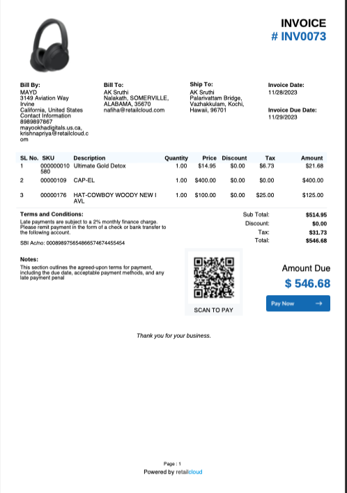 Invoice – Help Center