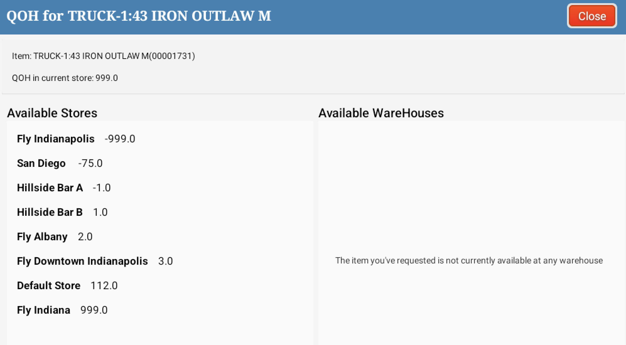 Quantity On Hand – Help Center