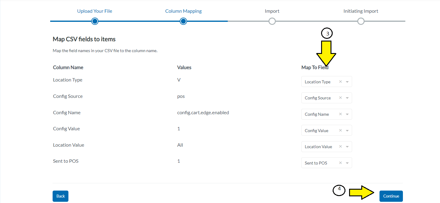 POS Configuration Import – Help Center
