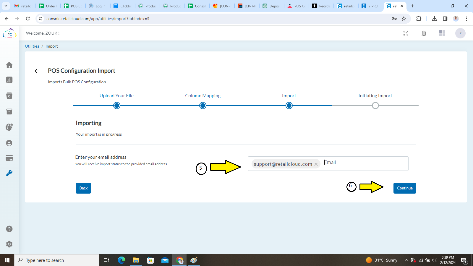 POS Configuration Import – Help Center