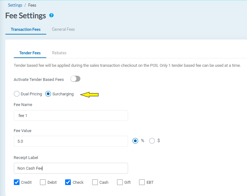 Fees – Help Center