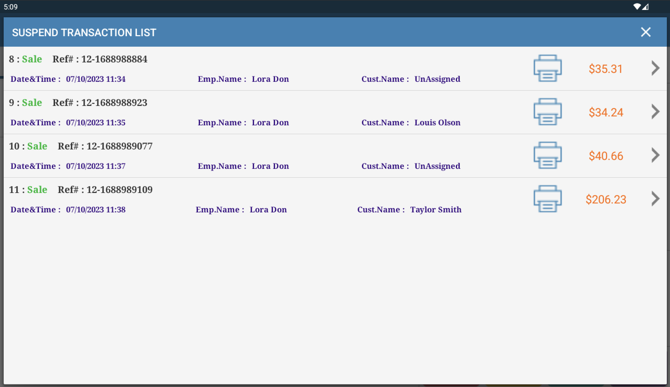 Suspend & Resume Transaction – Help Center